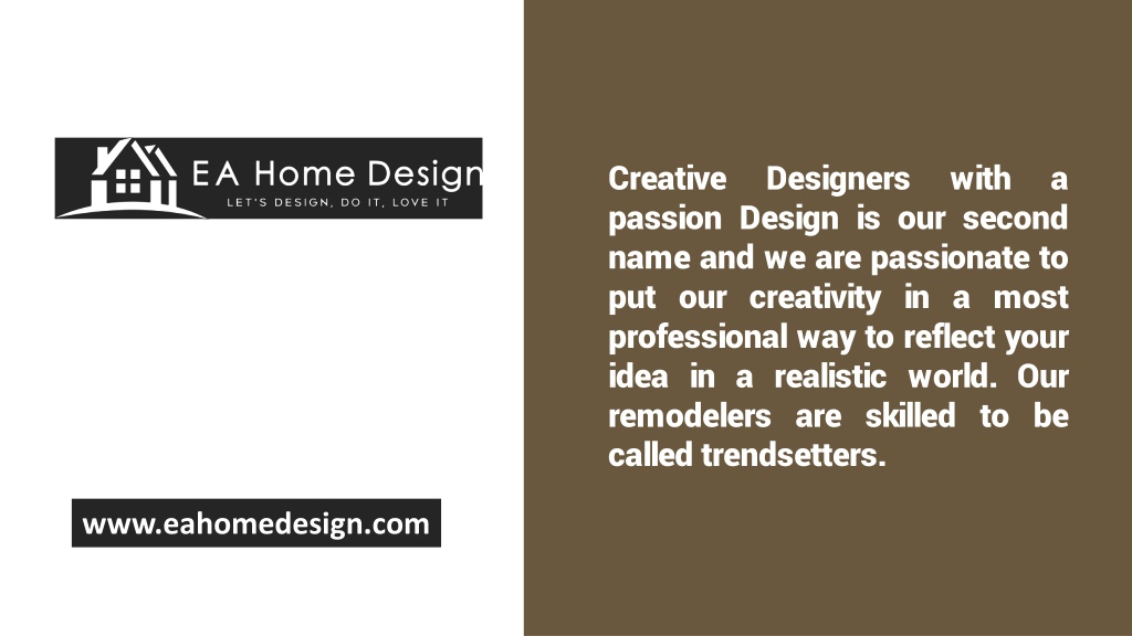 PPT - Custom Kitchen And Bathroom Design Services At EA Home Design ...