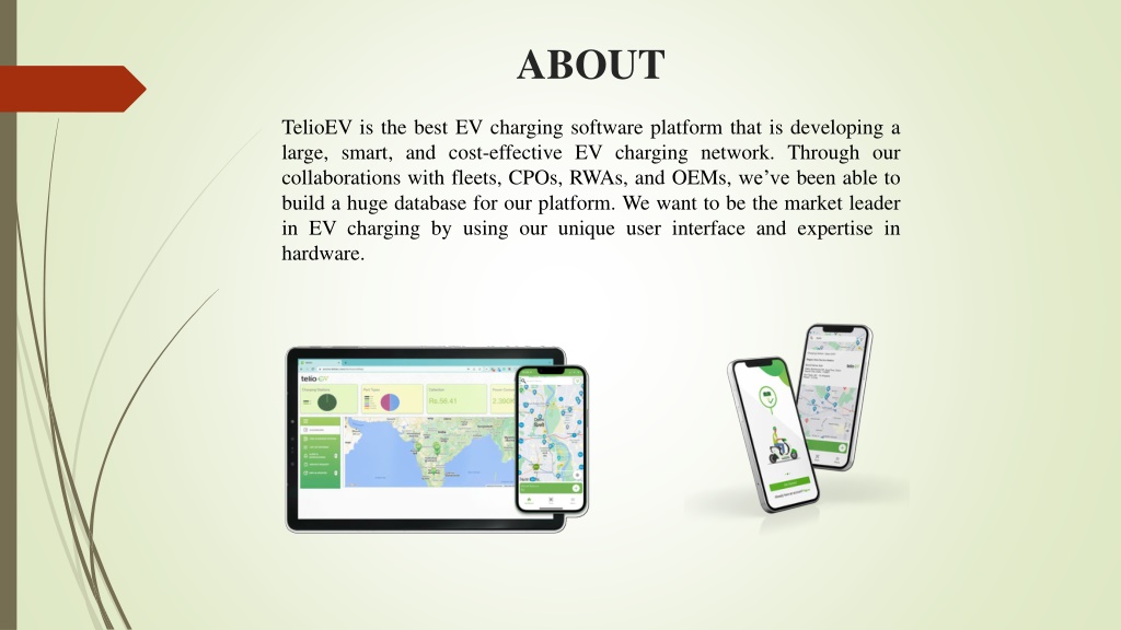 PPT - Electric Vehicle Charging Stations App Telioev.com PowerPoint ...