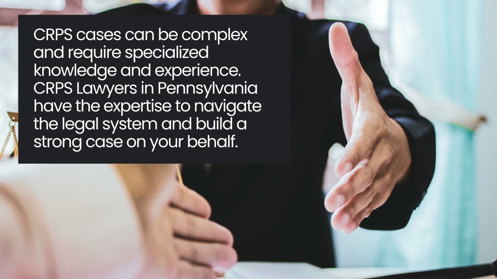PPT - 6 Reasons to Get A CRPS Lawyer in Pennsylvania PowerPoint ...