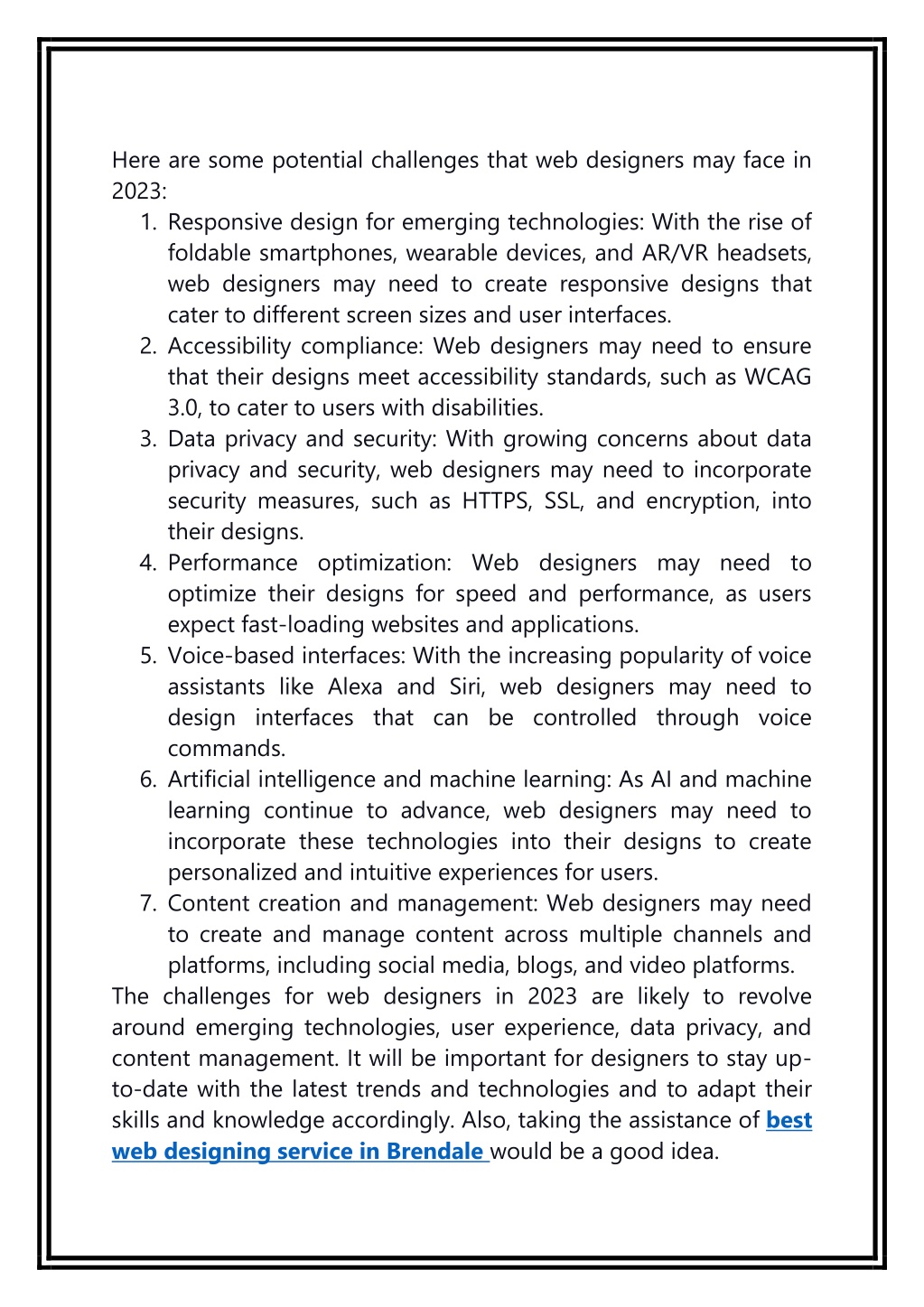 PPT - Top Web Designing Challenges in 2023 PowerPoint Presentation ...