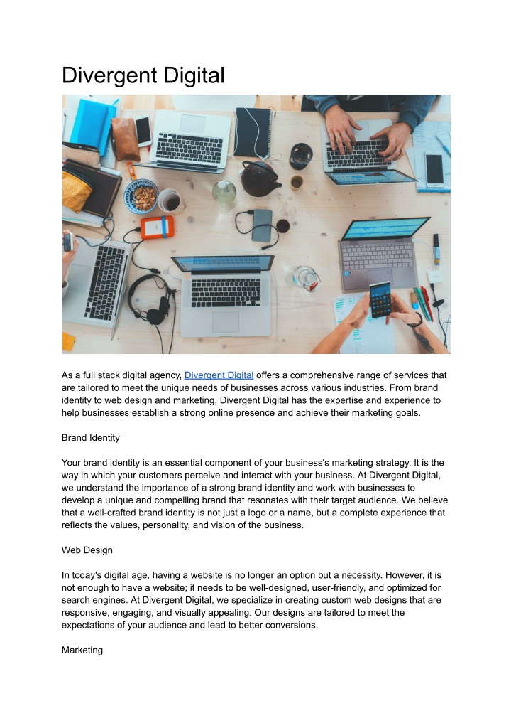 PPT - Divergent Digital .pdf PowerPoint Presentation, free download ...