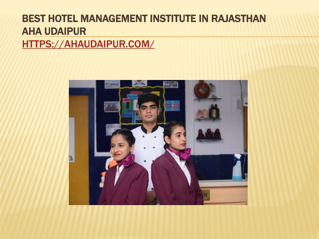 PPT - Best Hotel Management Institute in Rajasthan PowerPoint ...