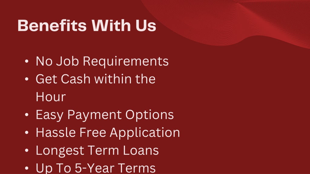 PPT - Get Car Title Loans Ontario With Instant Loans Canada PowerPoint ...