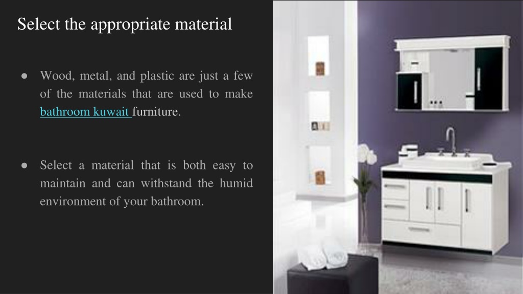 PPT - Tips to Choose Bathroom Furniture PowerPoint Presentation, free ...