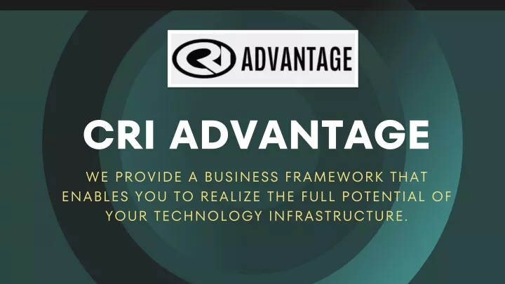 PPT - IT Security Consulting Services - CRI Advantage PowerPoint ...