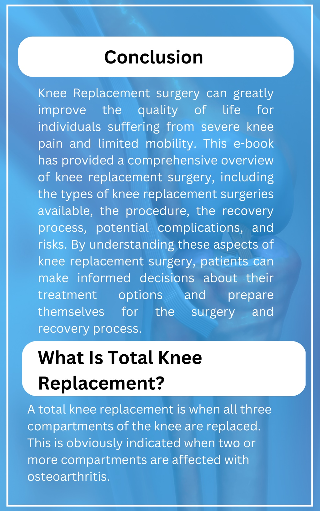 PPT - Knee Replacement Surgery, Best Orthopaedic Surgeon in RR Nagar ...