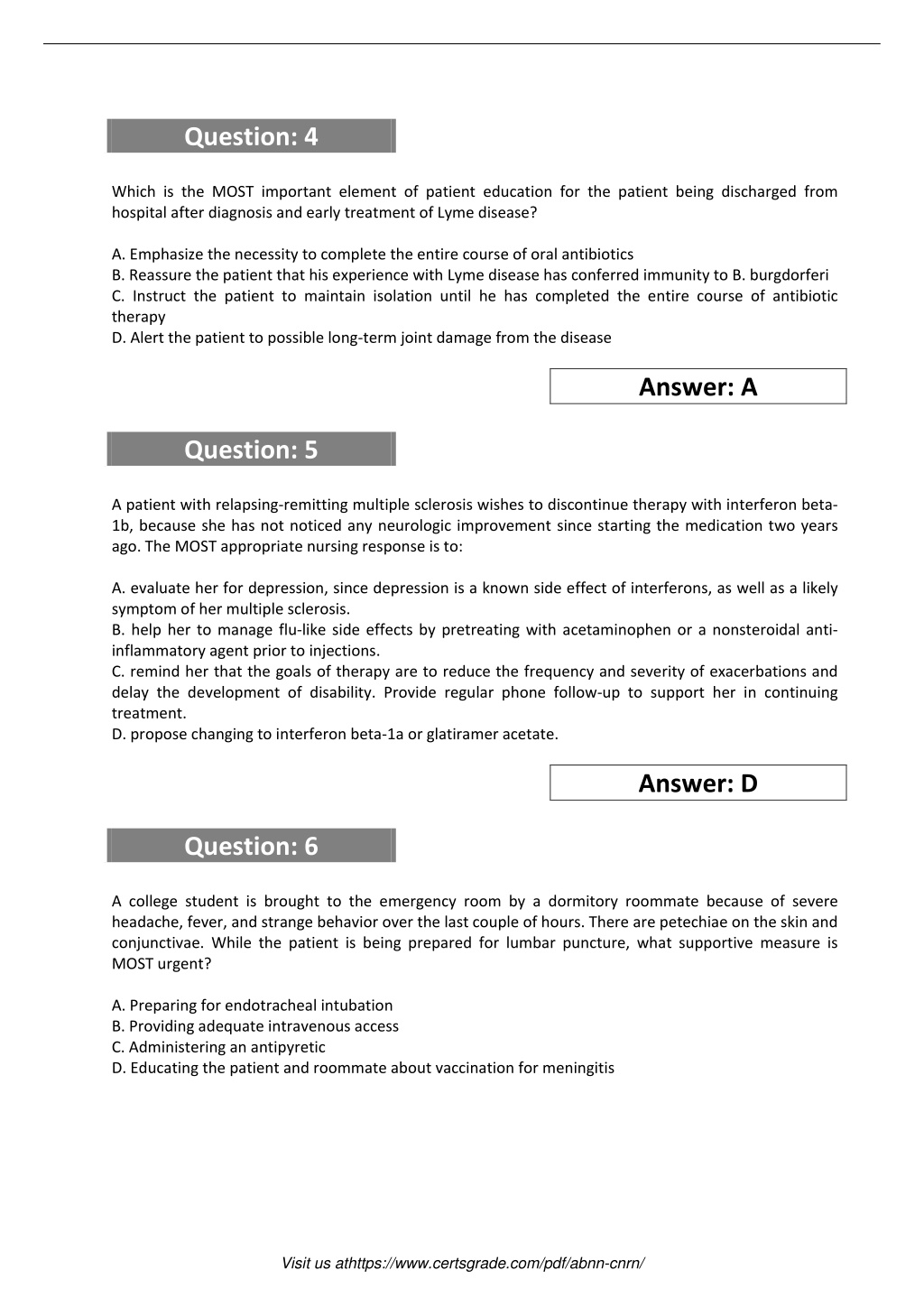 PPT - Ace the ABNN-CNRN Certified Neuroscience Registered Nurse 2023 ...