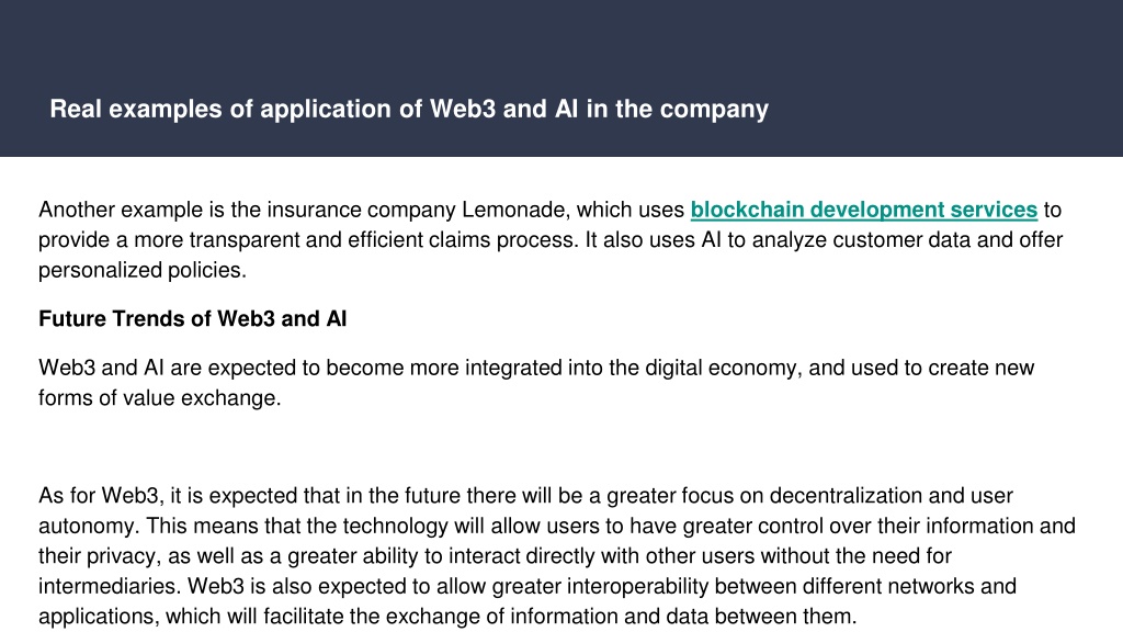 PPT - Revolutionizing business with Web3_ embracing the power of ...