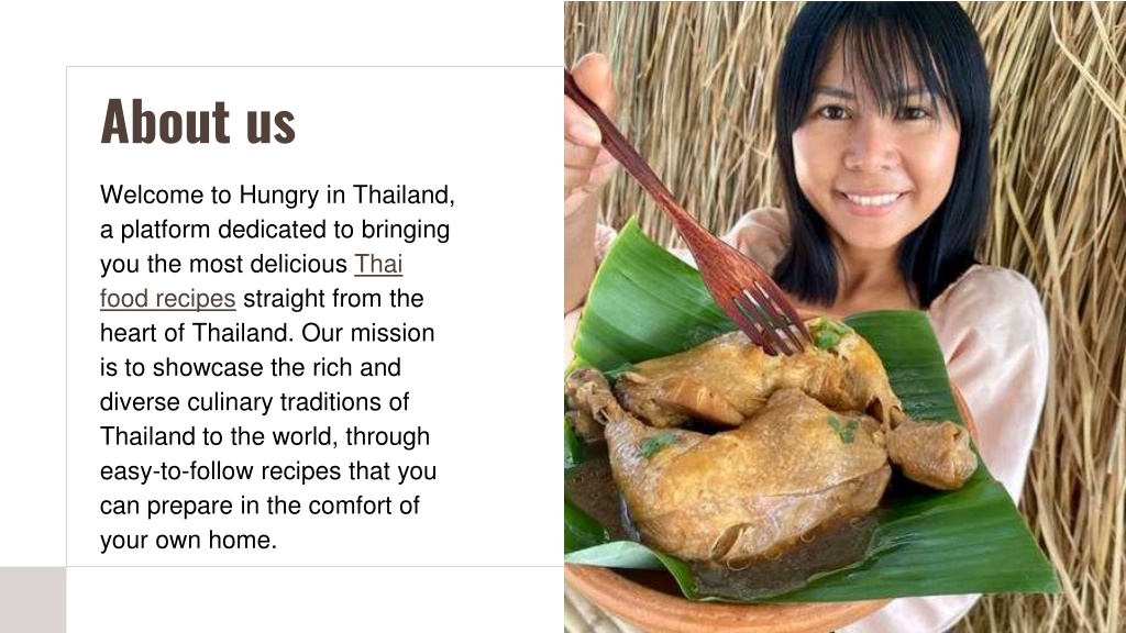 PPT - Explore Thai Food Recipes - Hungry in Thailand PowerPoint ...