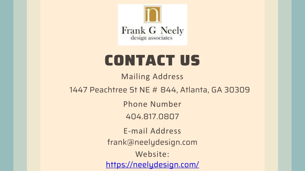 PPT - Get the Best Services from Remodel Architects of Frank G Neely ...