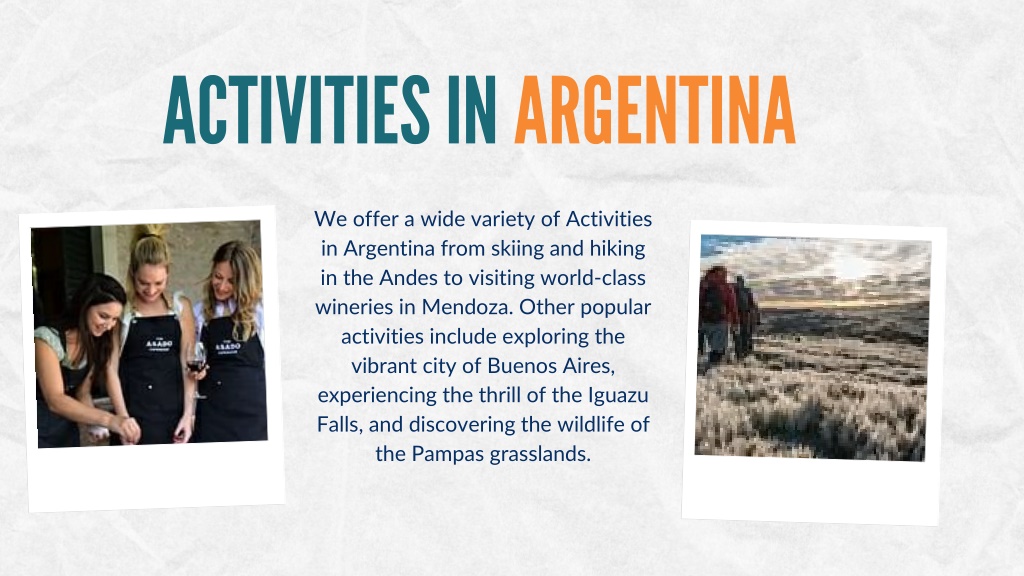 PPT - THE INCREDIBLE EXPLORATIONS OF ARGENTINA PowerPoint Presentation ...