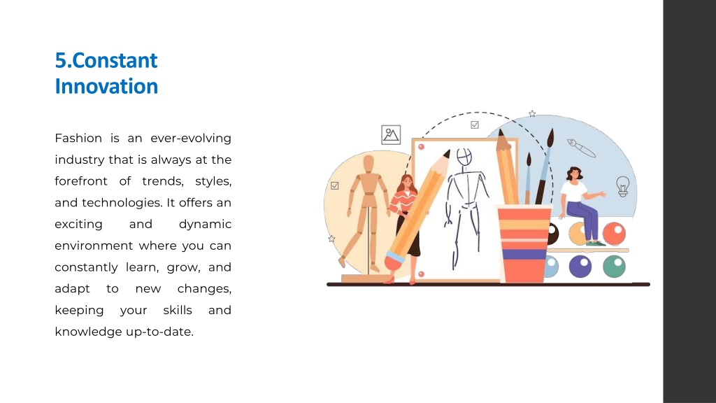 PPT - 7 Reasons Why You Should choose Fashion Designing as carrier ...