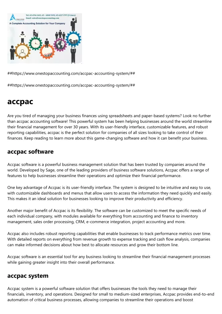 PPT - accpac accounting PowerPoint Presentation, free download - ID ...