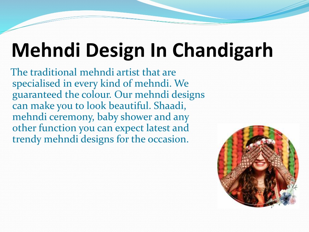 PPT - Mehndi Artist in Chandigarh, Mohali - Best Bridal Mehndi Services ...