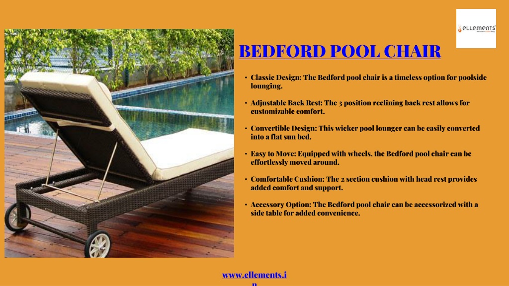 PPT - Find the Perfect Pool Chair for Your Outdoor PowerPoint ...