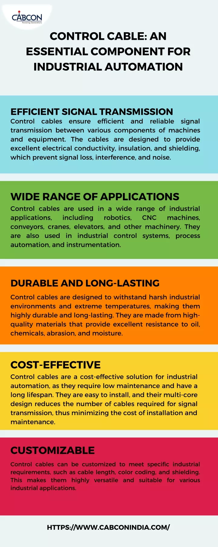 PPT - Control Cable An Essential Component for Industrial Automation ...