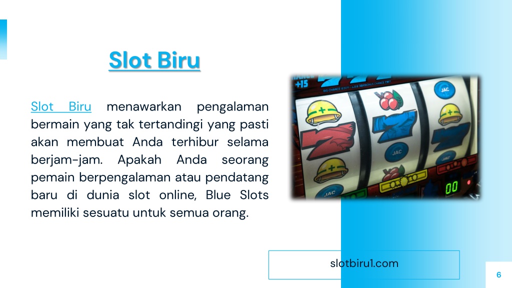 PPT - Slot Biru PowerPoint Presentation, free download - ID:12124760