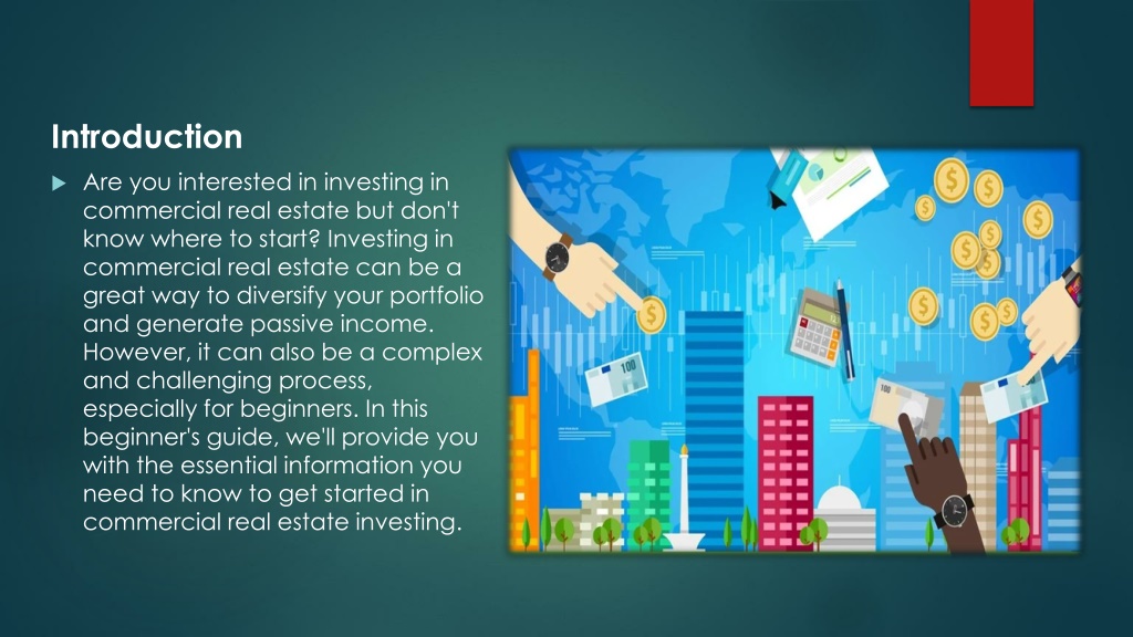 Ppt Investing In Commercial Real Estate A Beginners Guide
