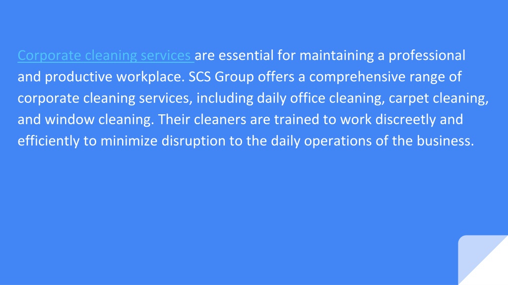 PPT - The Top Provider of Specialized Cleaning Services in Australia ...