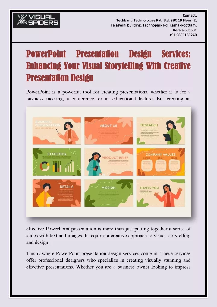 PPT - PowerPoint Presentation Design Services Enhancing Your Visual ...